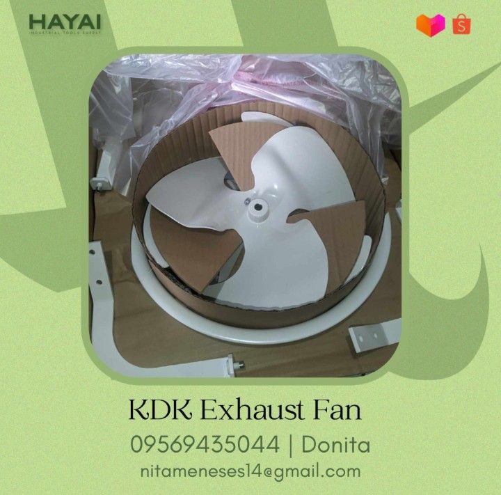 KDK Exhaust Fan, Commercial & Industrial, Construction Tools ...