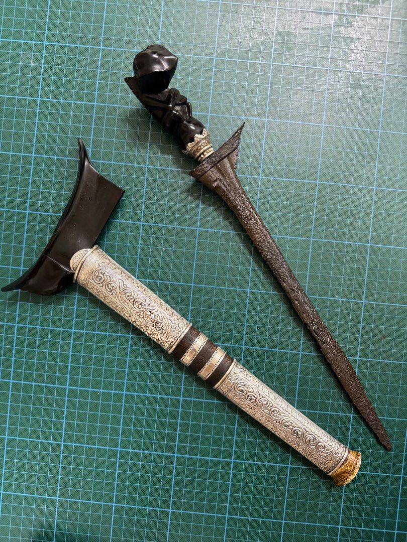 Keris Alang Minang Antik Bersepuh, Hobbies & Toys, Stationery & Craft ...