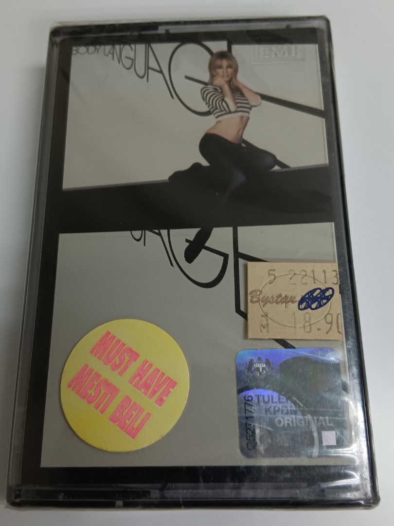 Kylie Minogue - Body Language - Malaysia Edition Cassette (Brand New ...