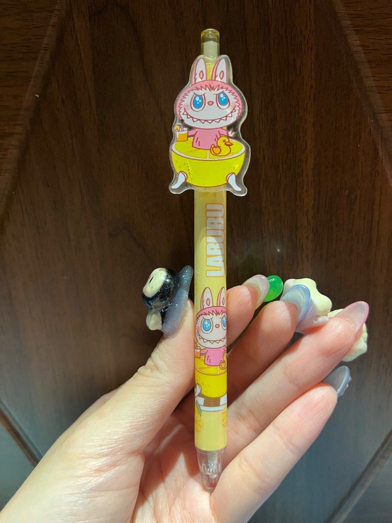 Labubu Gel Pens, Hobbies & Toys, Toys & Games on Carousell