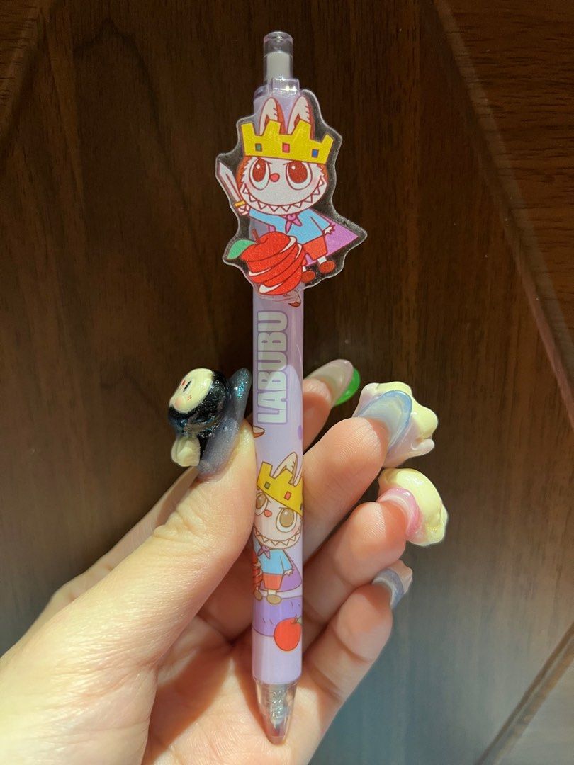 Labubu Gel Pens, Hobbies & Toys, Toys & Games on Carousell