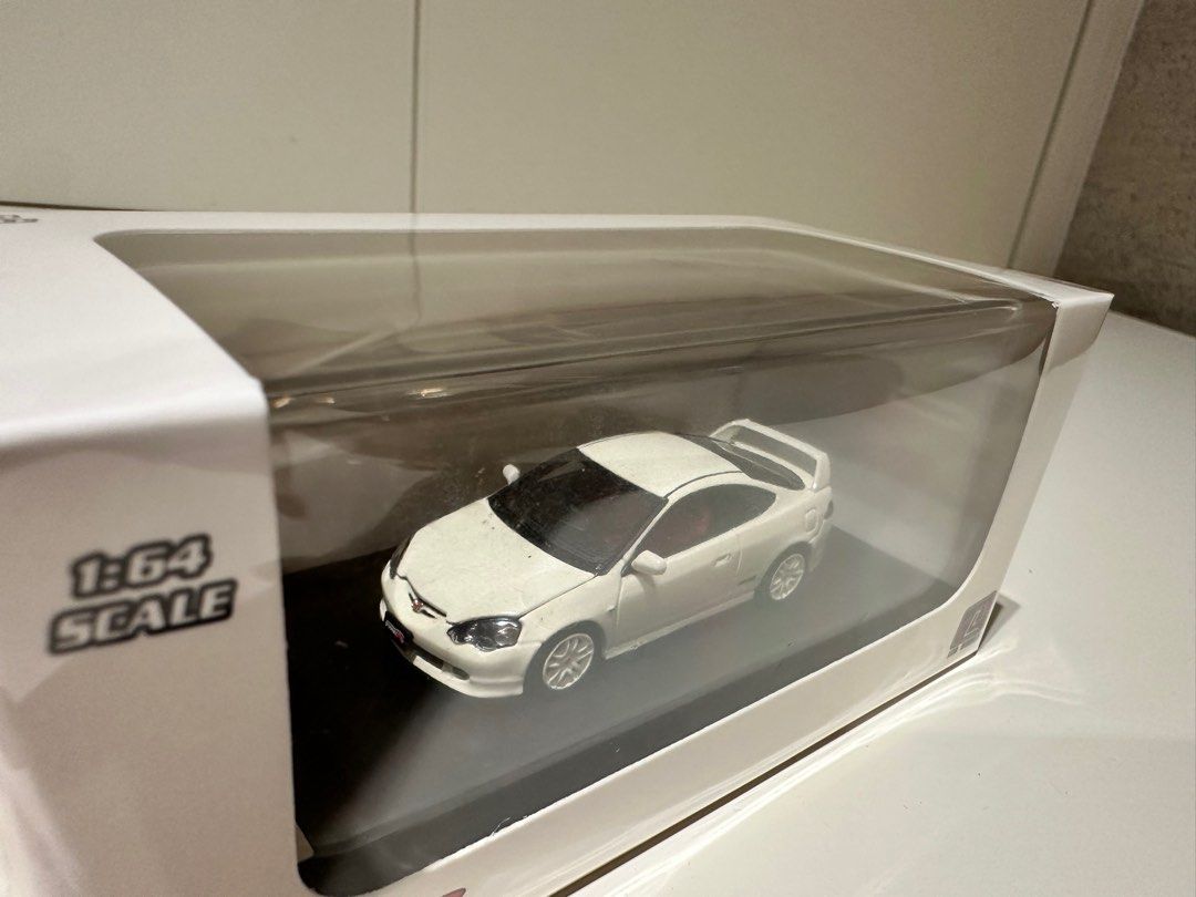 LCD Model 1/64 Honda Integra DC5 Type R (Champion White - NH0), 興趣及遊戲 ...