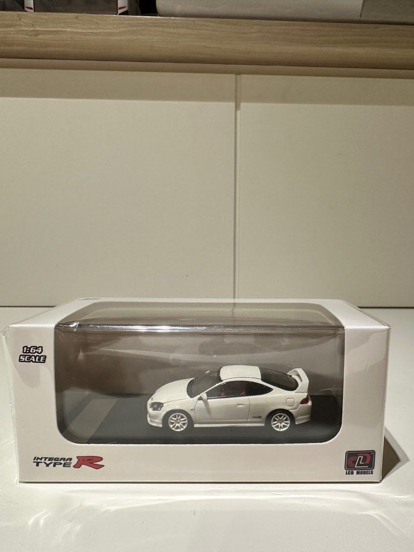 LCD Model 1/64 Honda Integra DC5 Type R (Champion White - NH0), 興趣及遊戲 ...