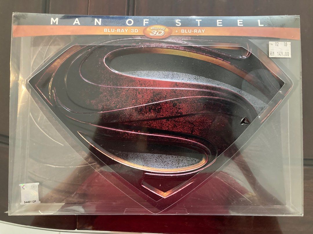 Limited edition Man of Steel 3D and blu ray, TV & Home Appliances, TV ...