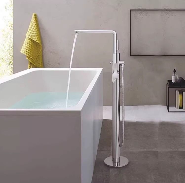 Lineare - Single-Lever Bath Mixer 1/2″, Floor Mounted 23792001 by Grohe ...