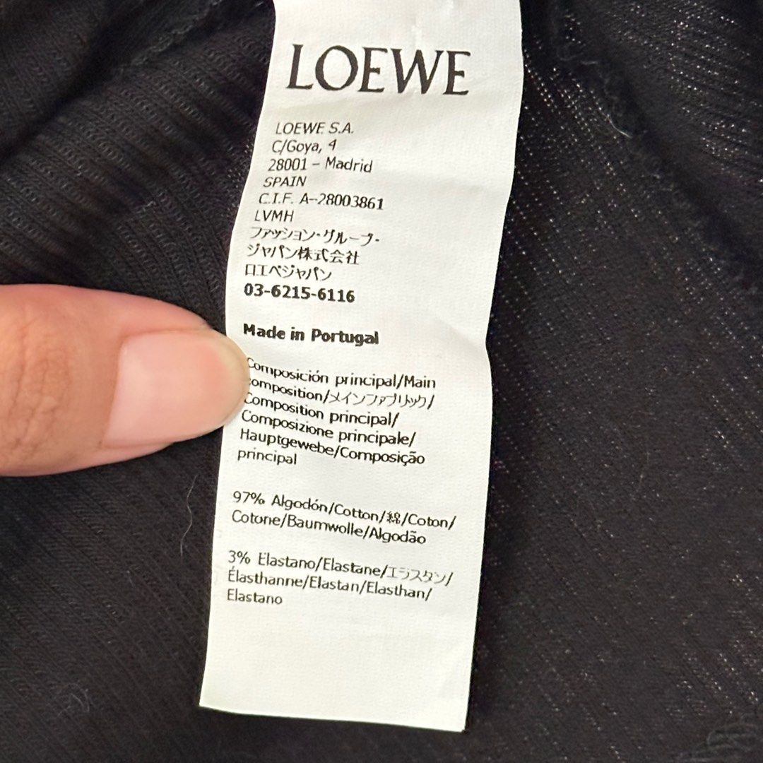 Loewe Anagram Tank Top, Luxury, Apparel on Carousell