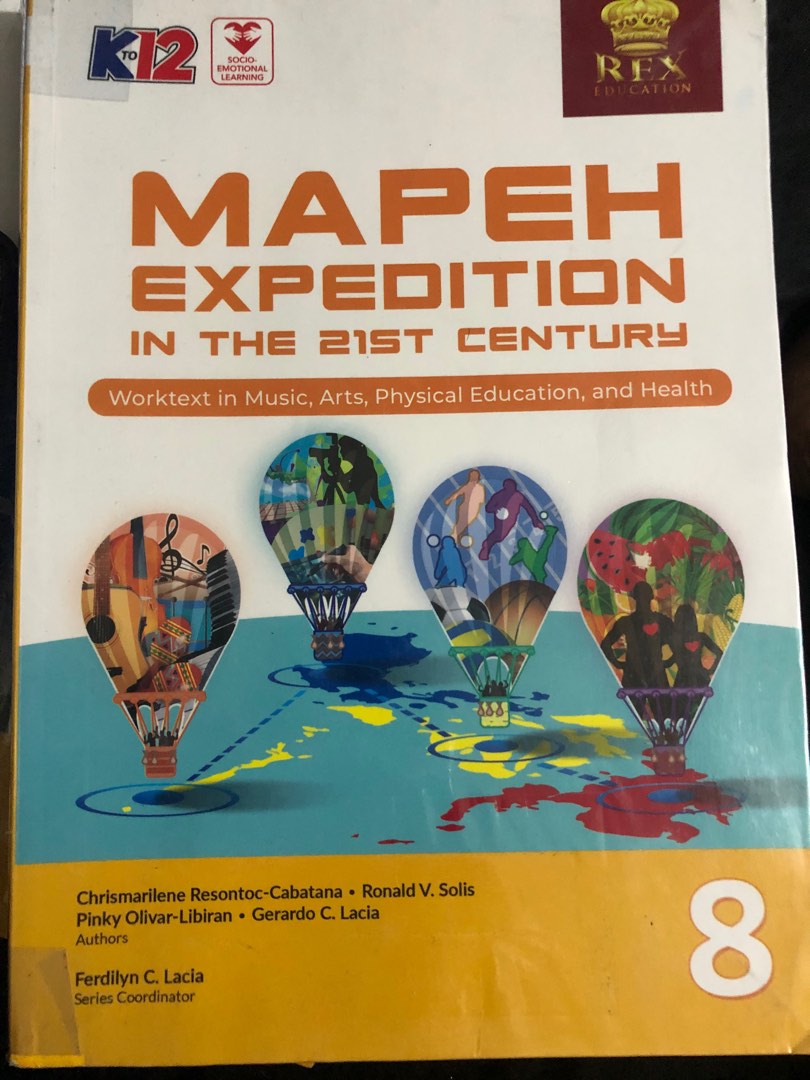MAPEH Expedition Grade 8 book, Hobbies & Toys, Books & Magazines, Textbooks on Carousell