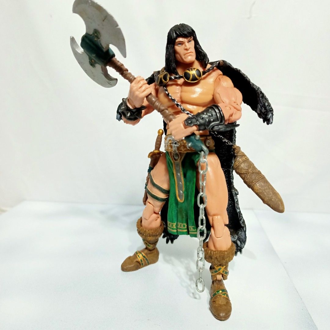 Rare Marvel CONAN vs WRARRL Legendary Comic Book Heroes Toybiz, Hobbies ...