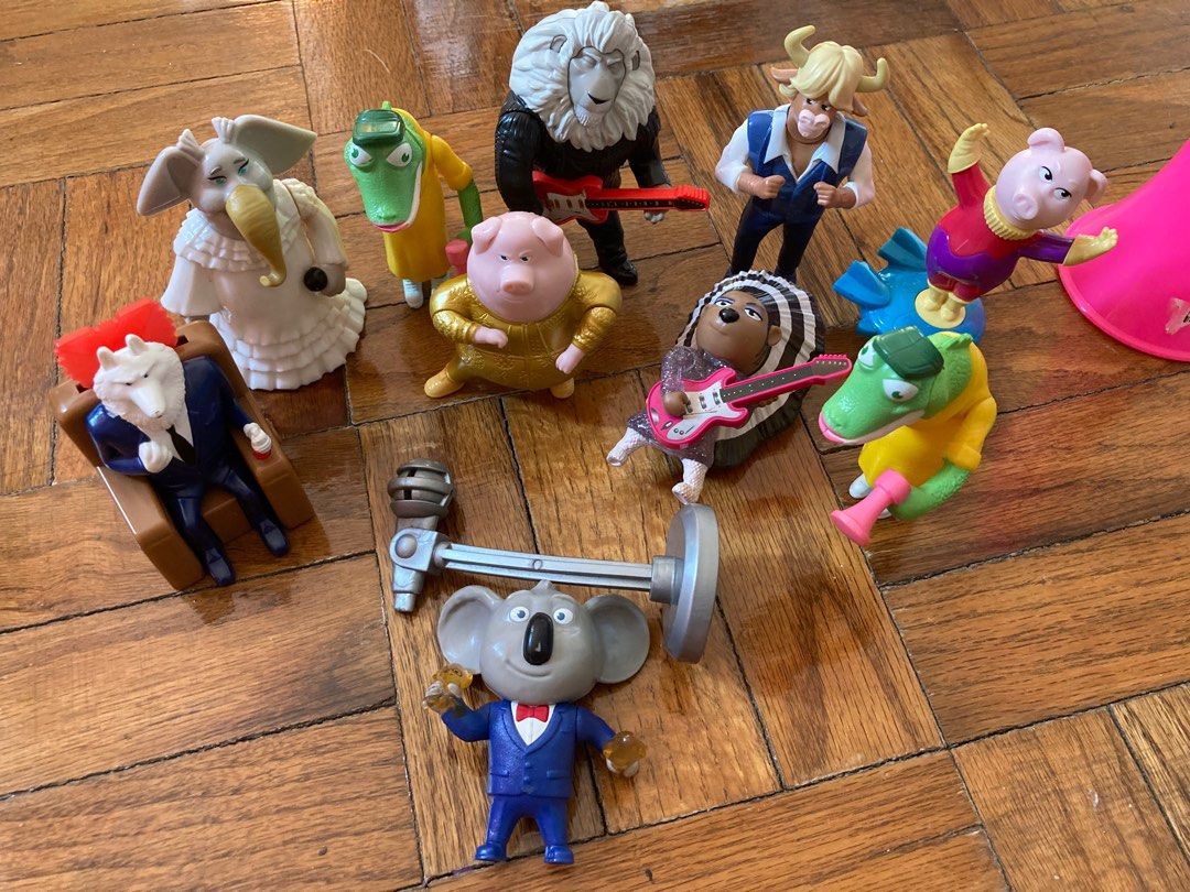 McDonald happy meal toys Sing characters, Hobbies & Toys, Toys & Games ...