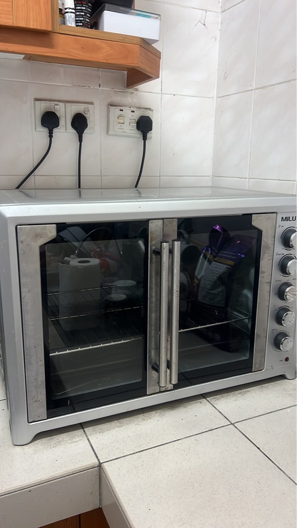 Milux French Door Oven 100L, TV & Home Appliances, Kitchen Appliances ...