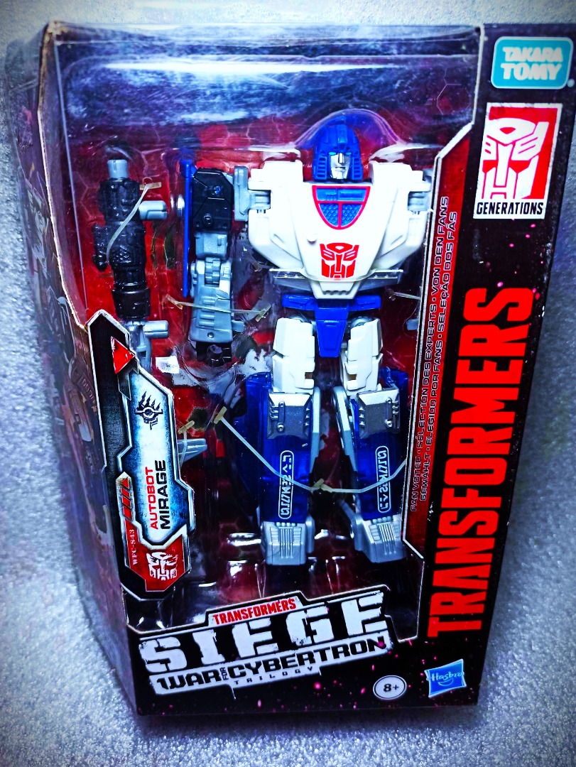 MISB SIEGE MIRAGE Hasbro Deluxe Class Autobot Transformers, Hobbies ...