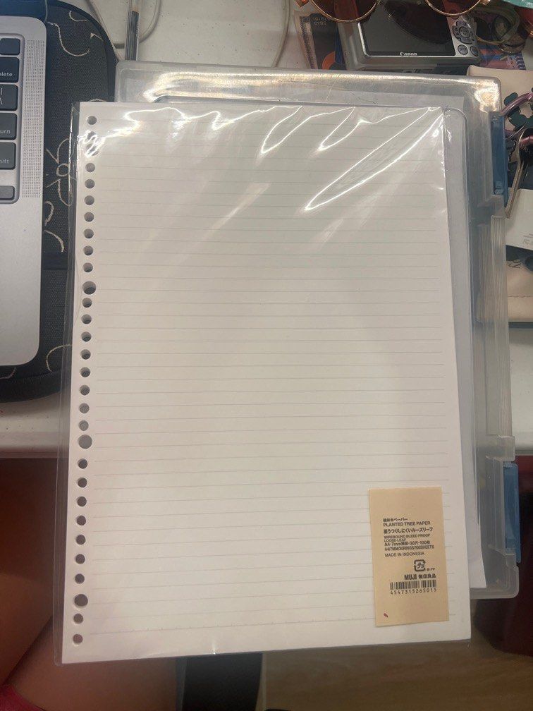 Muji Binder refills, Hobbies & Toys, Stationary & Craft, Stationery & School Supplies on Carousell