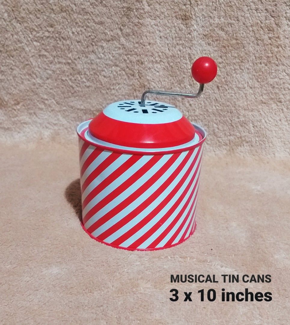 MUSICAL TIN CANS, Audio, Portable Music Players on Carousell