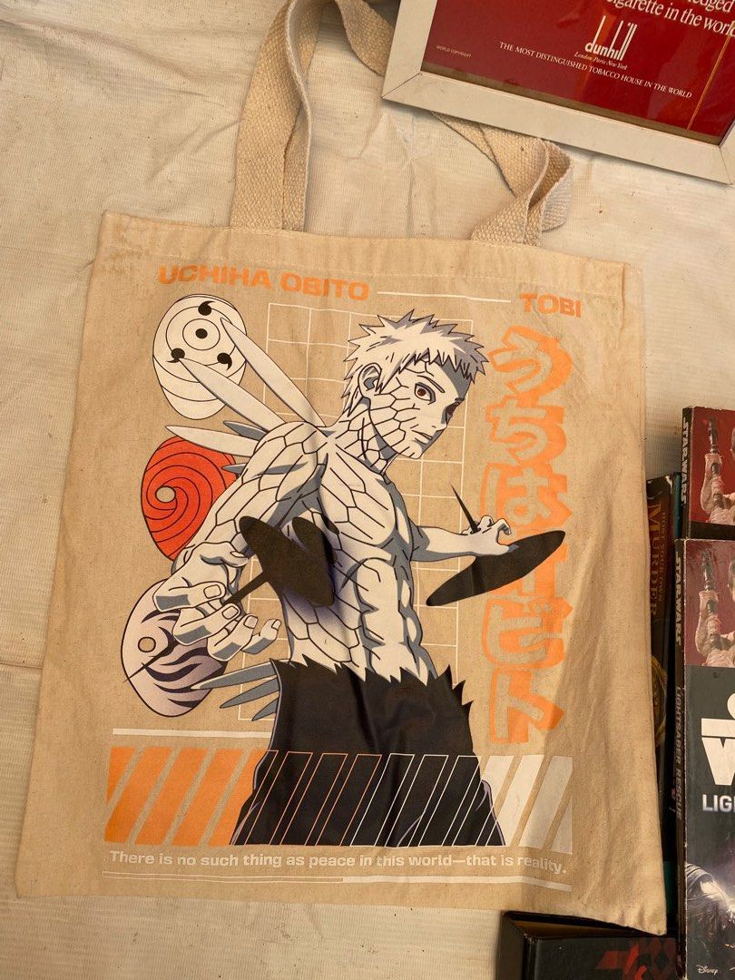 NARUTO SERIES : OBITO BAG, Men's Fashion, Bags, Sling Bags on Carousell