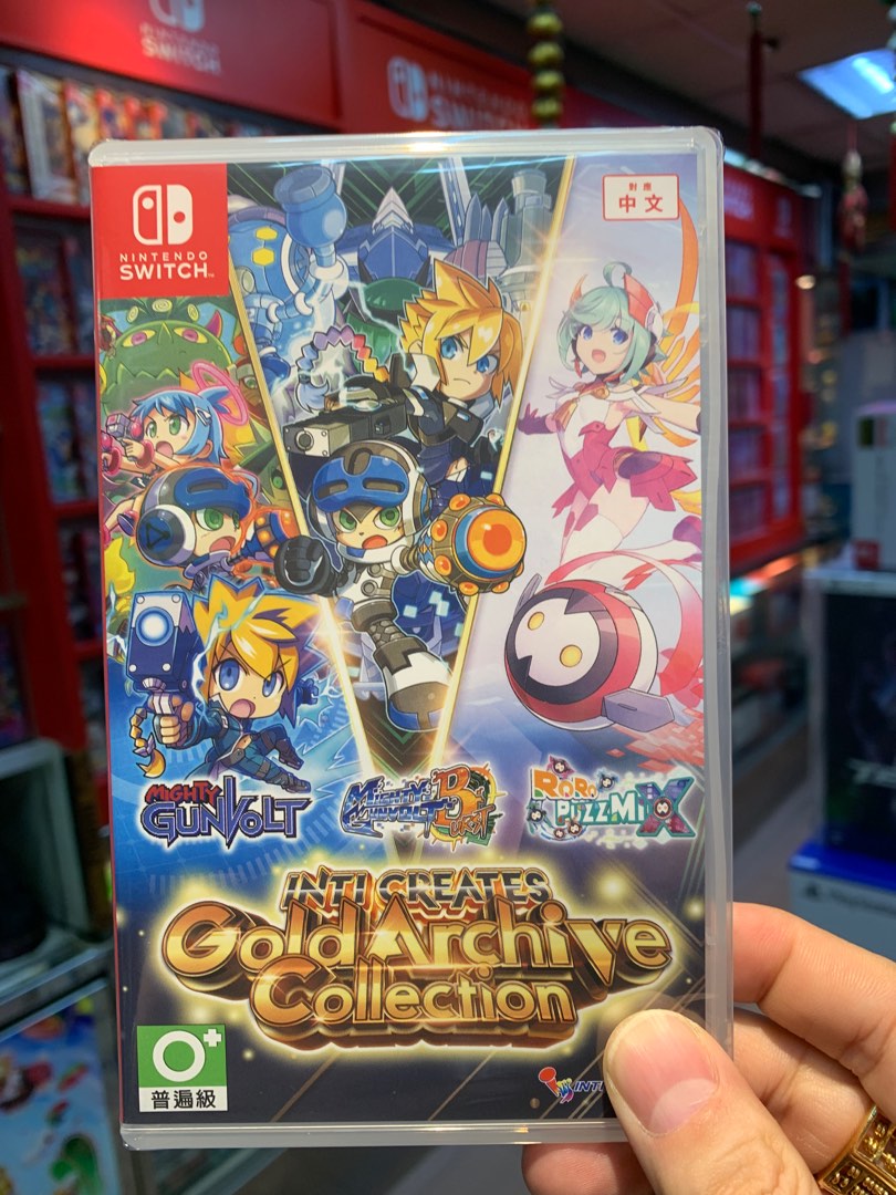 Nintendo switch INTI CREATES gold Archive collection, asia , English ...