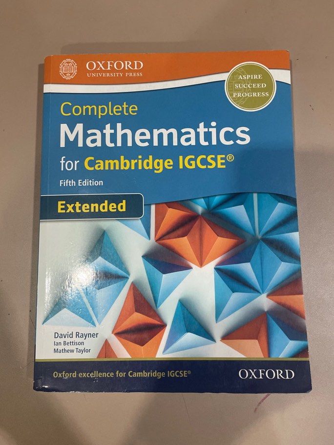 OXFORD Complete Mathematics for Cambridge IGCSE Fifth Edition Extended, Hobbies & Toys, Books ...