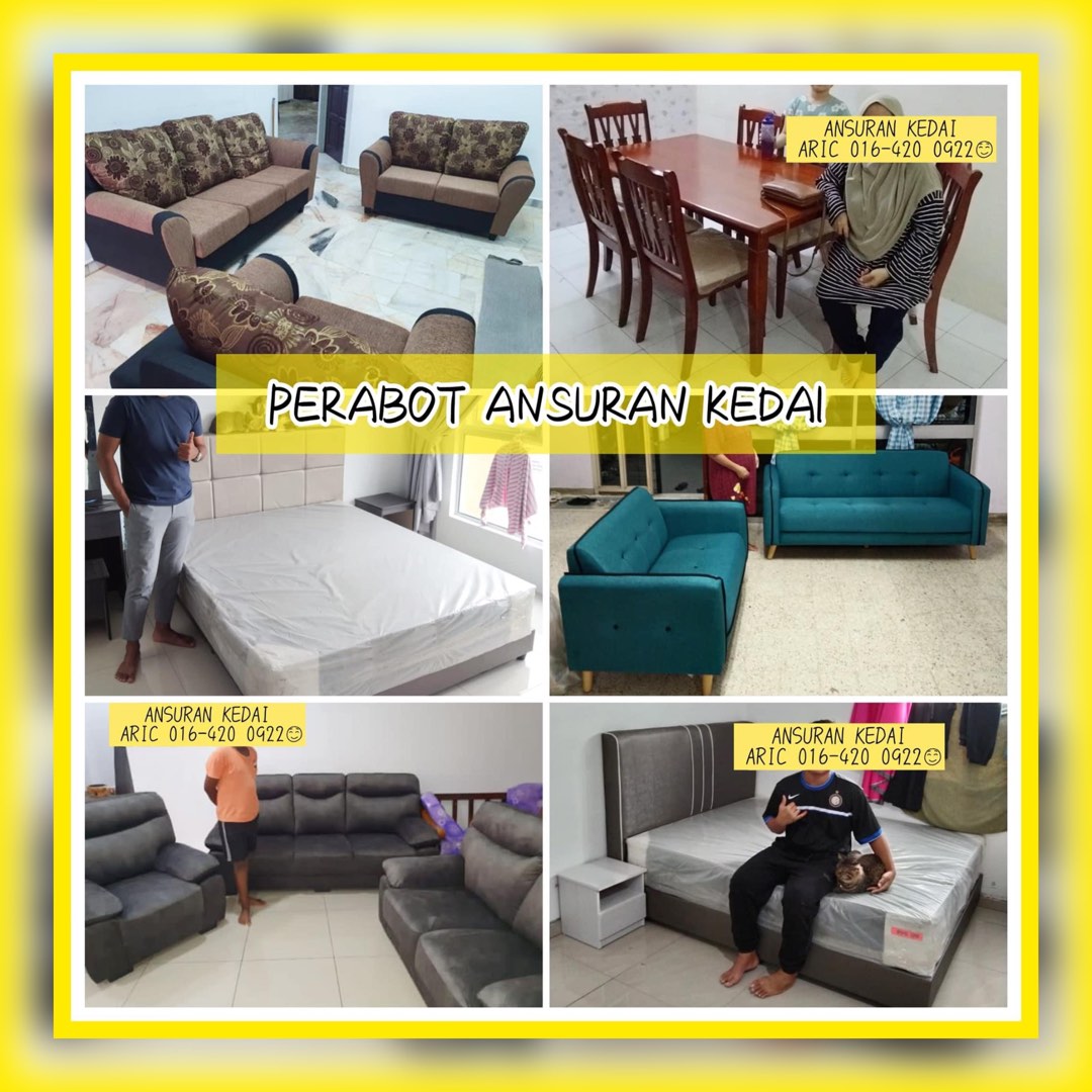 Perabot Ansuran Kedai, Furniture & Home Living, Furniture, Sofas on ...