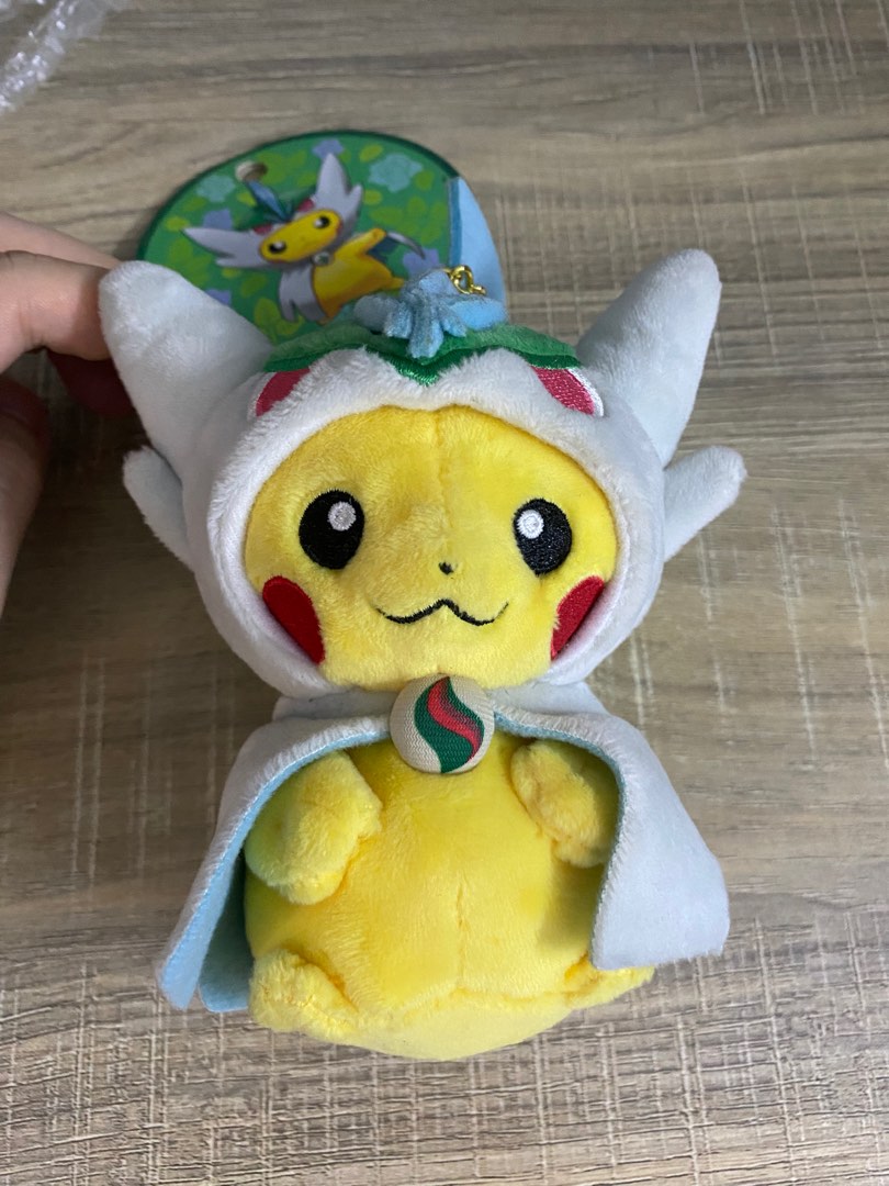Pokemon Pikachu Mega Gallade Plush with chain(Brand new), Hobbies ...