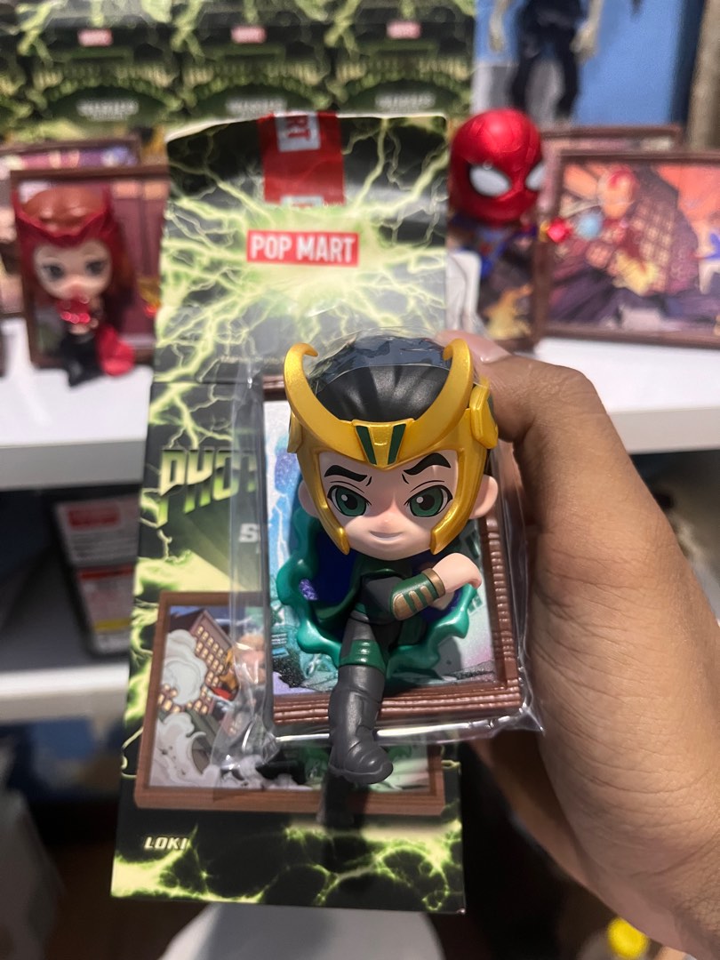 PopMart Marvel Loki Photoframe, Hobbies & Toys, Toys & Games on Carousell