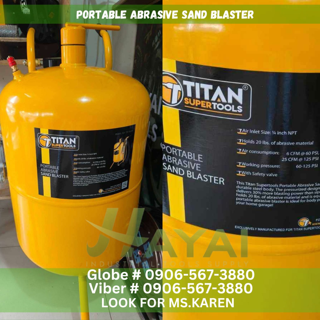 Portable Abrasive Sand Blaster TST-SBOP, Commercial & Industrial ...