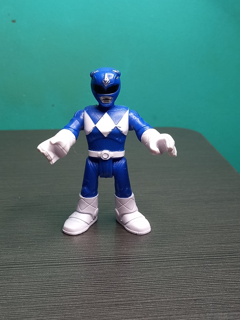 "Power Ranger Blue" Imaginext Power Rangers Action Figure 2.5", Hobbies ...