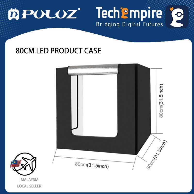 Puluz 80cm LED light box, Photography, Photography Accessories ...