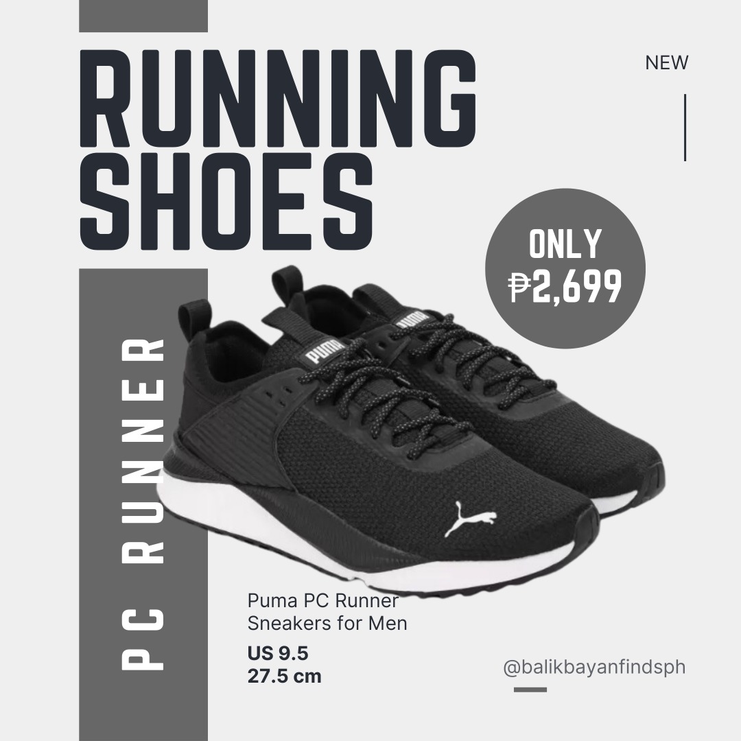 PUMA PC Runner Sneakers For Men, Men's Fashion, Footwear, Sneakers on ...
