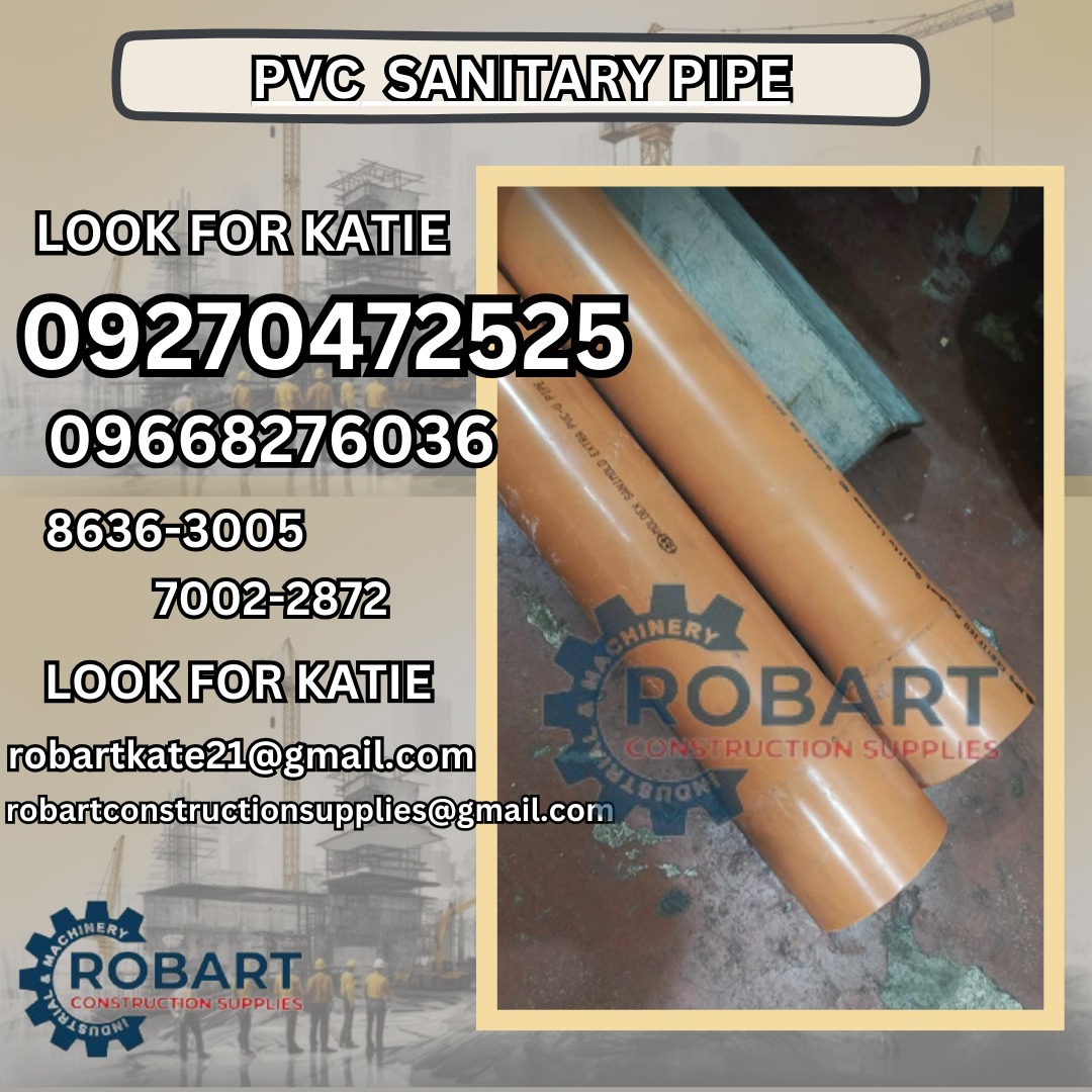 PVC Pipe, Commercial & Industrial, Construction Tools & Equipment on ...