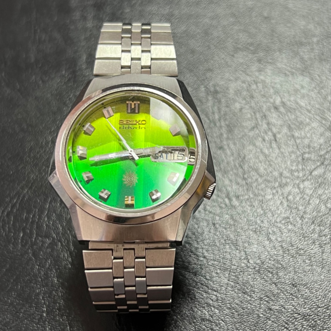RARE JDM Seiko Advan 7019-7330 vintage 1974 automatic watch two tone ...