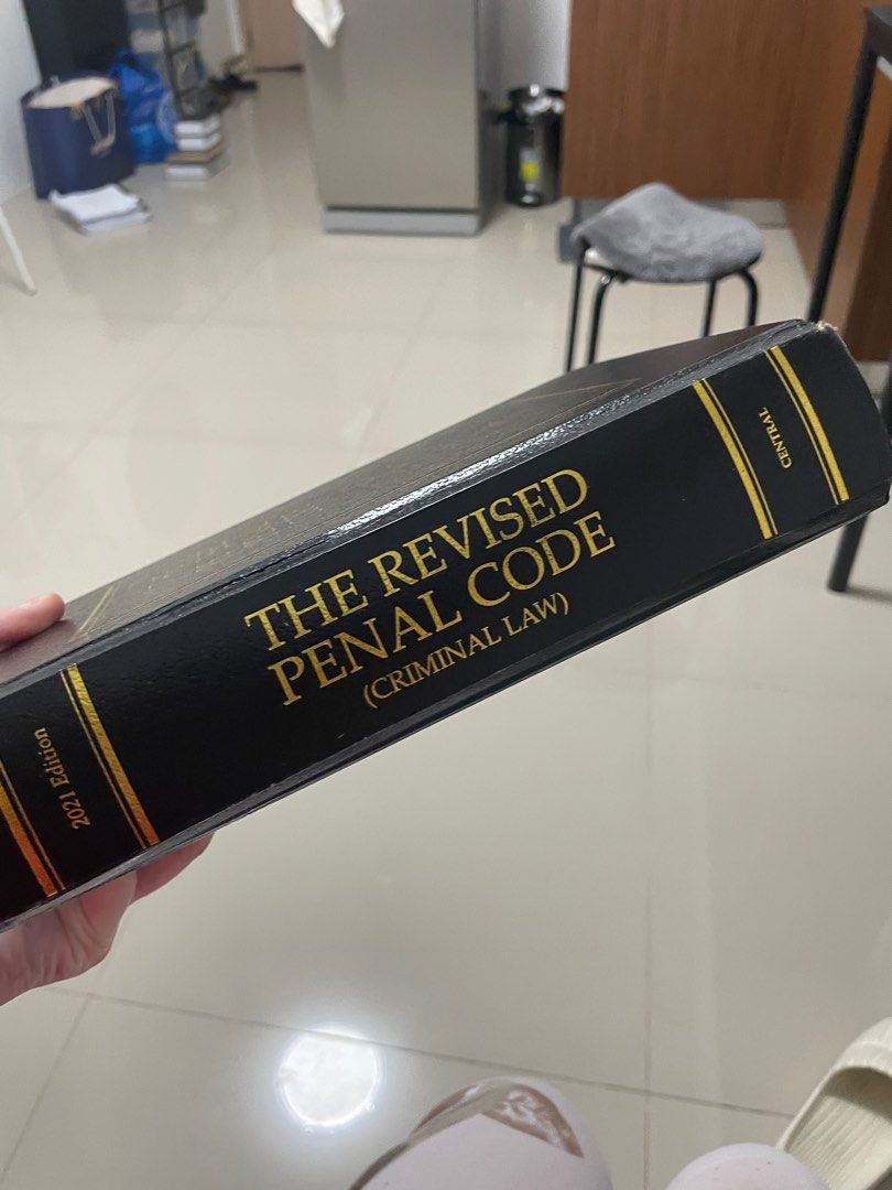 Revised Penal Code (Criminal Law) by CENTRAL (2021), Hobbies & Toys ...