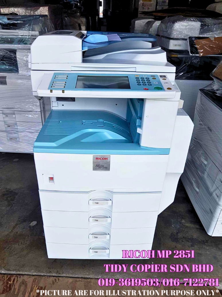 Ricoh MP 2851 B&W Printer, Computers & Tech, Printers, Scanners ...