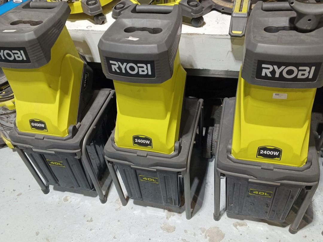 Ryobi 2400w Shredder, Furniture & Home Living, Gardening, Grass Mowers ...