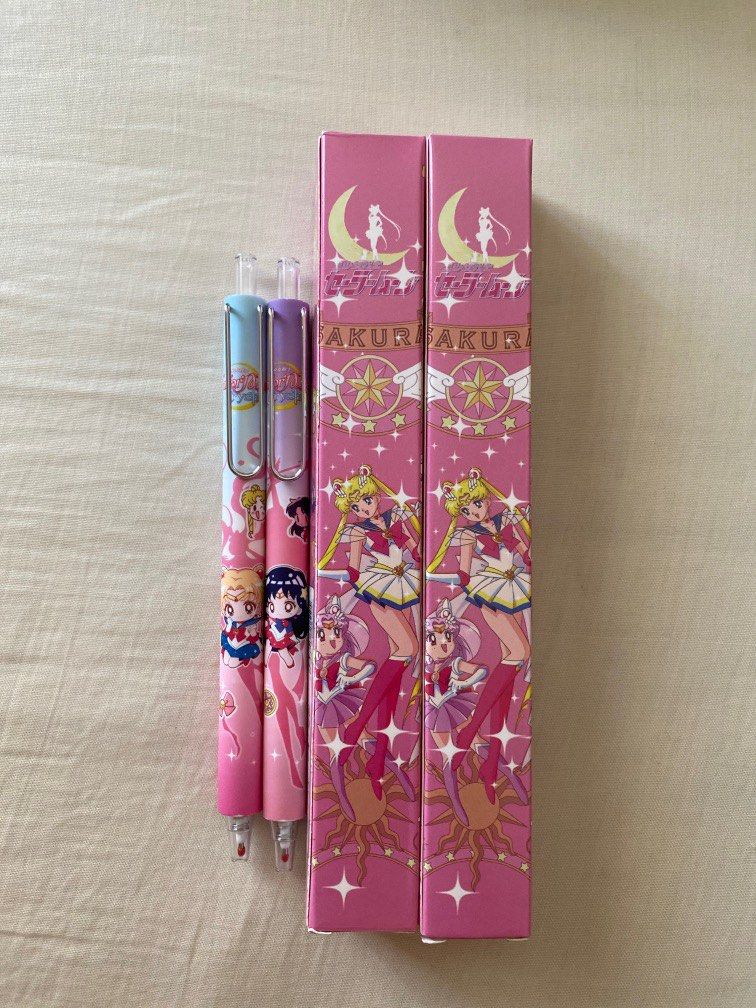 Sailor Moon Blind Box Pen -Sailor Moon & Sailor Mars, Hobbies & Toys ...