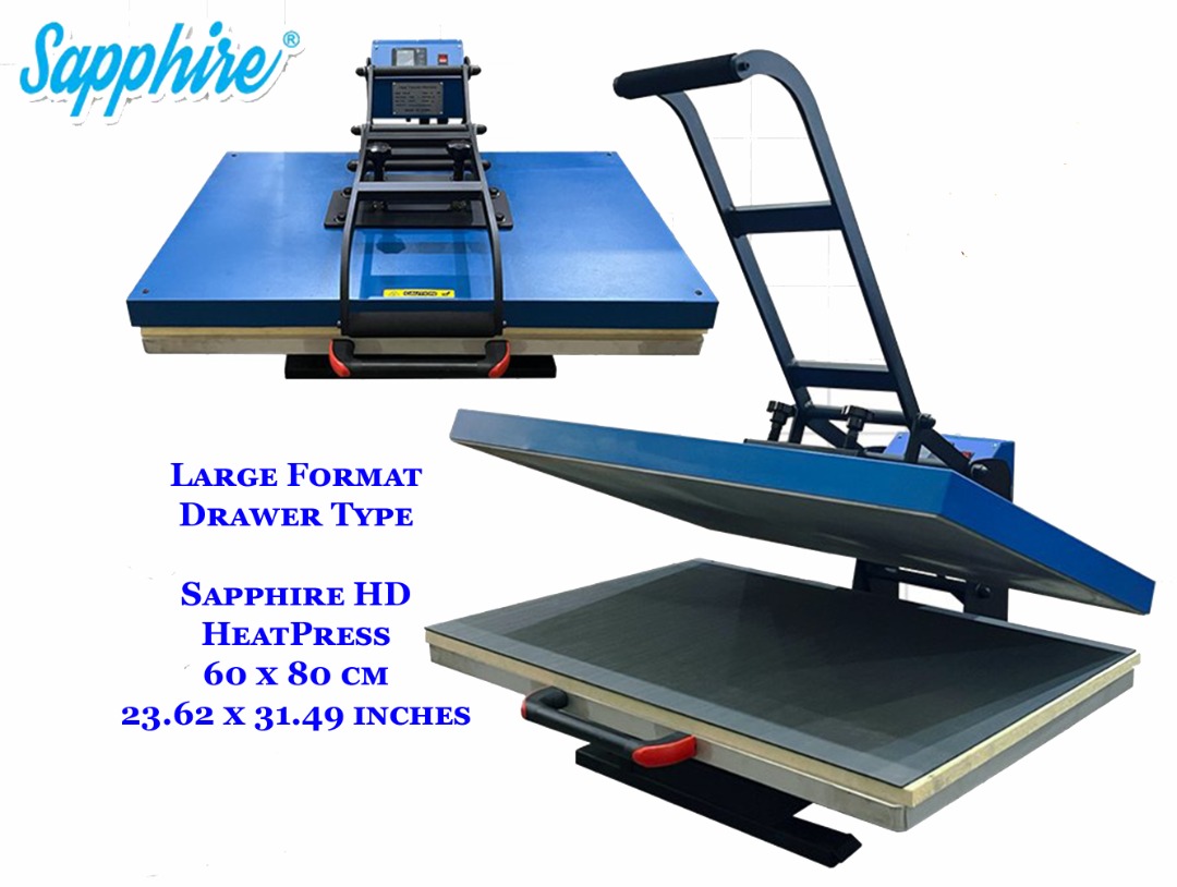Sapphire Large Drawer Type HD Heat Press, Hobbies & Toys, Stationary ...