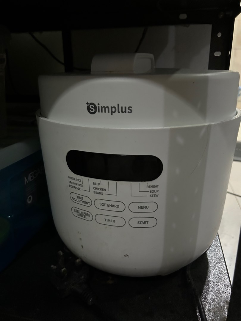 Simplus Electric Pressure Cooker, TV & Home Appliances, Kitchen ...