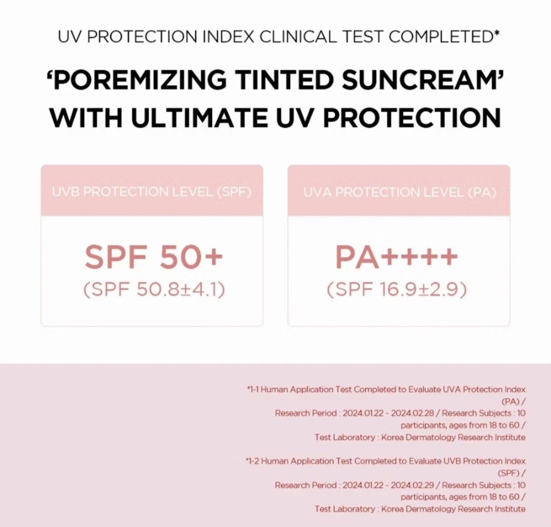 Skin1004 Poremizing Tinted Sun Cream SPF50+ PA++++ 50ml, Beauty ...