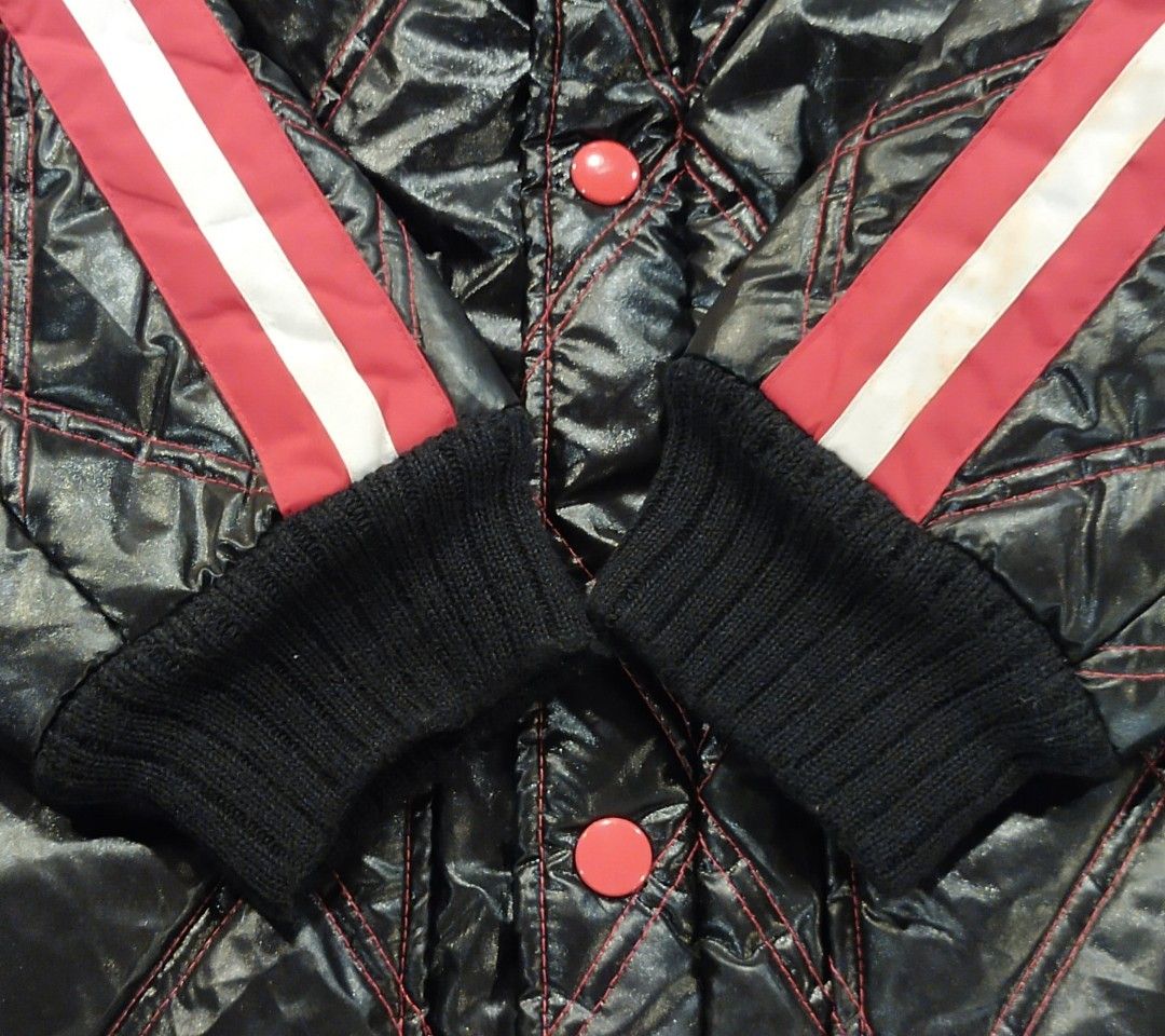 Speed Pro engine parts quilted racing jacket by warehouse, Men's ...