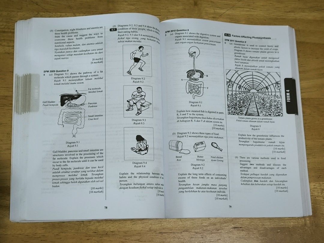 SPM Biology Past Year Question Analysis, Hobbies & Toys, Books ...