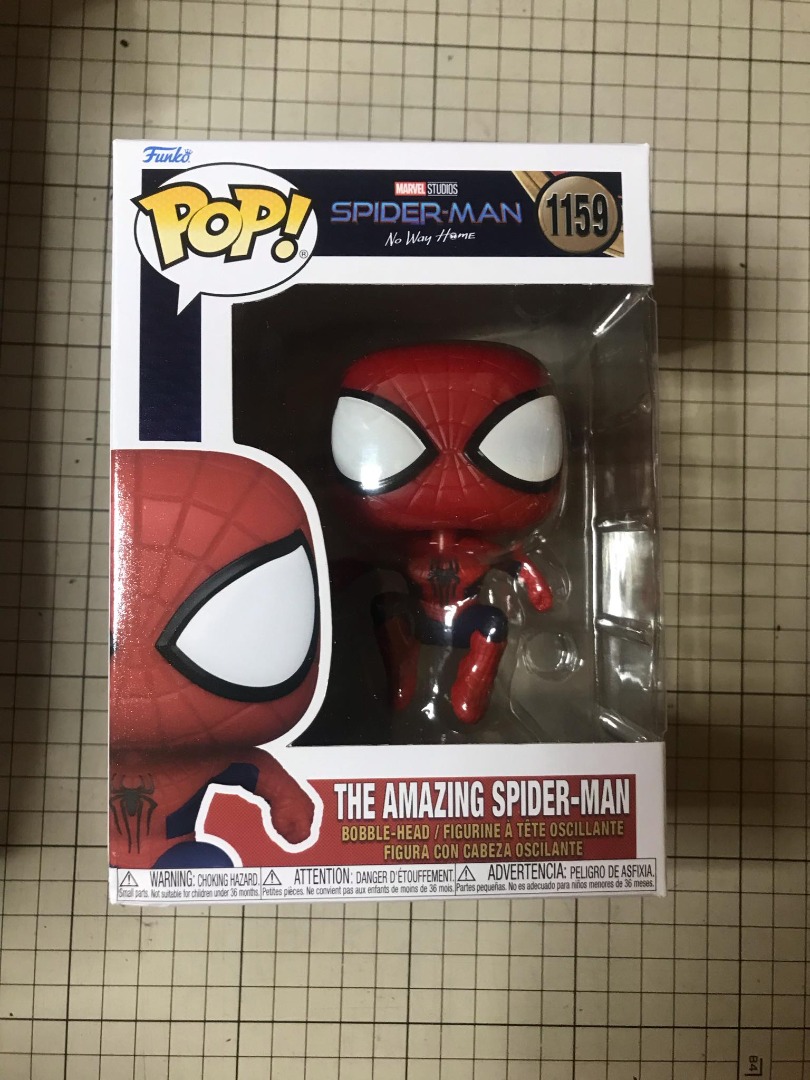 The Amazing Spider-Man #1159 Funko Pop Marvel Spider Man No Way Home ...