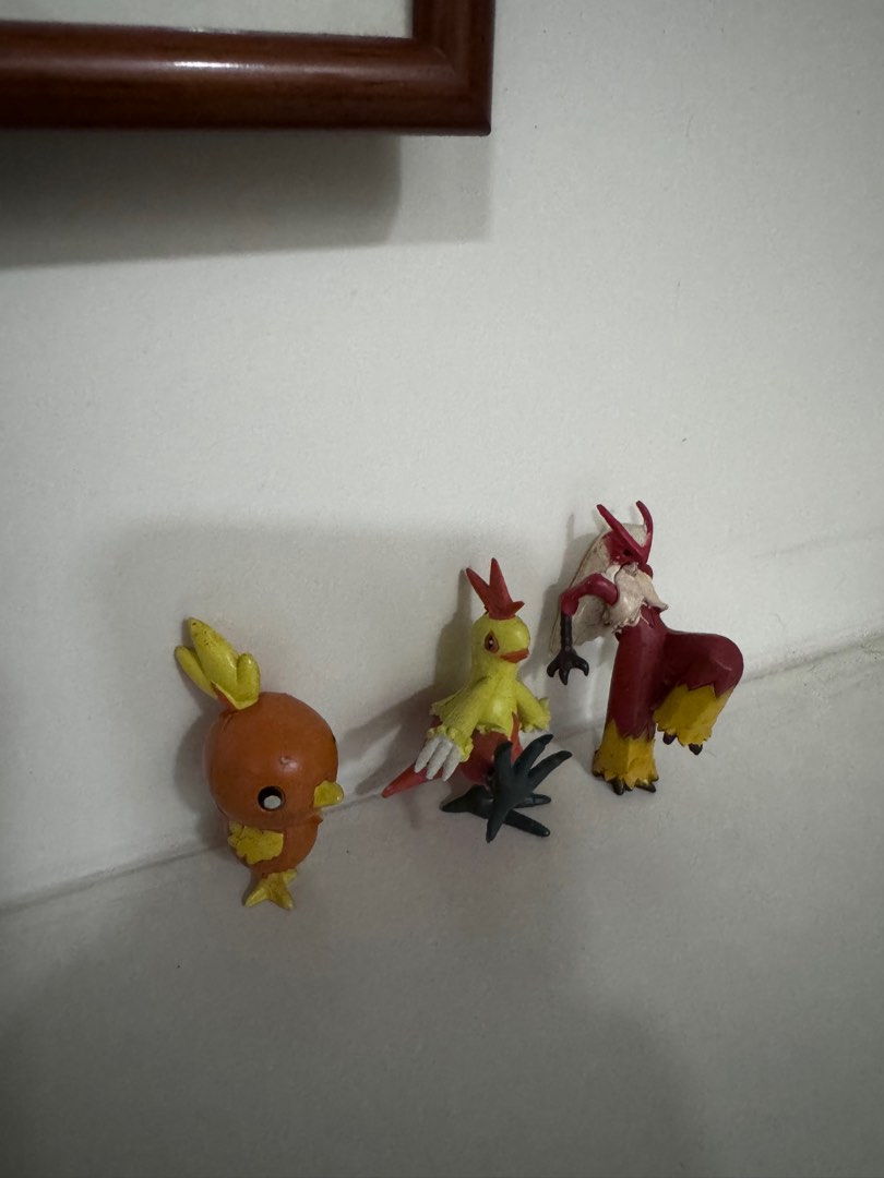Torchic Combusken Blaziken Pokemon Figure, Hobbies & Toys, Collectibles ...
