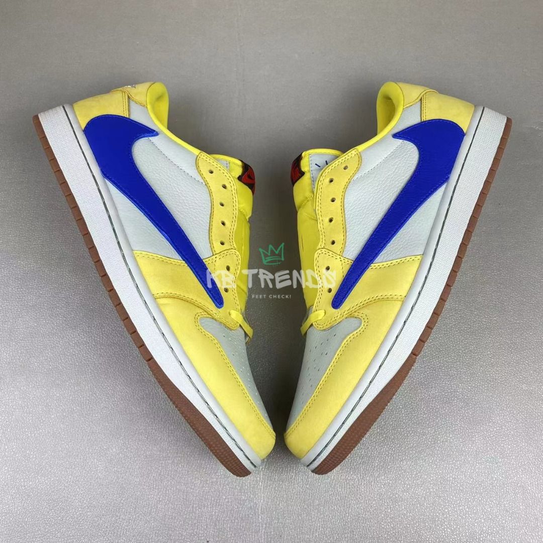 Travis Scott Canary - Best in the Market, Men's Fashion, Footwear ...