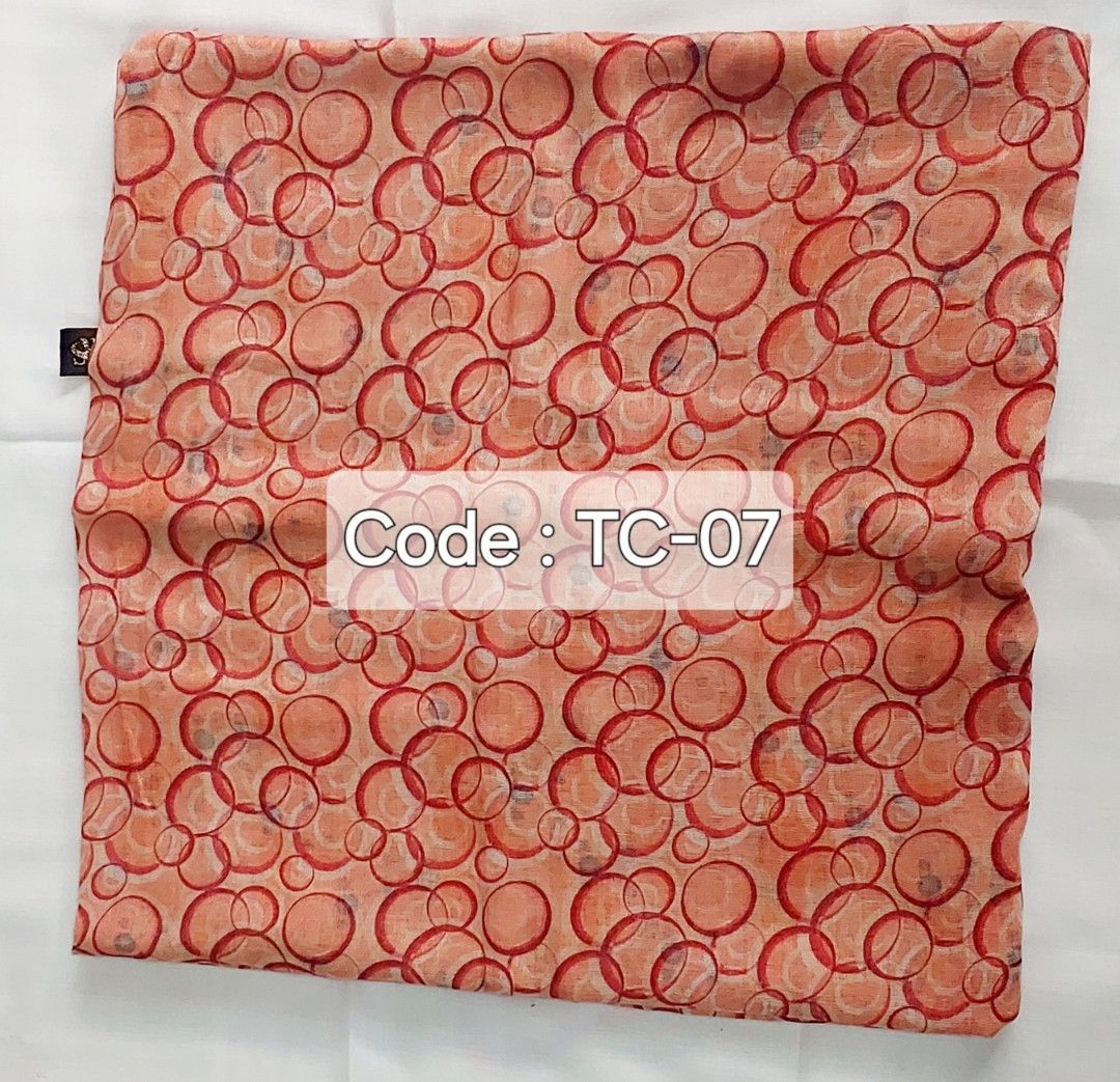 TUDUNG LABUH BERCORAK BIDANG 60, Women's Fashion, Muslimah Fashion ...