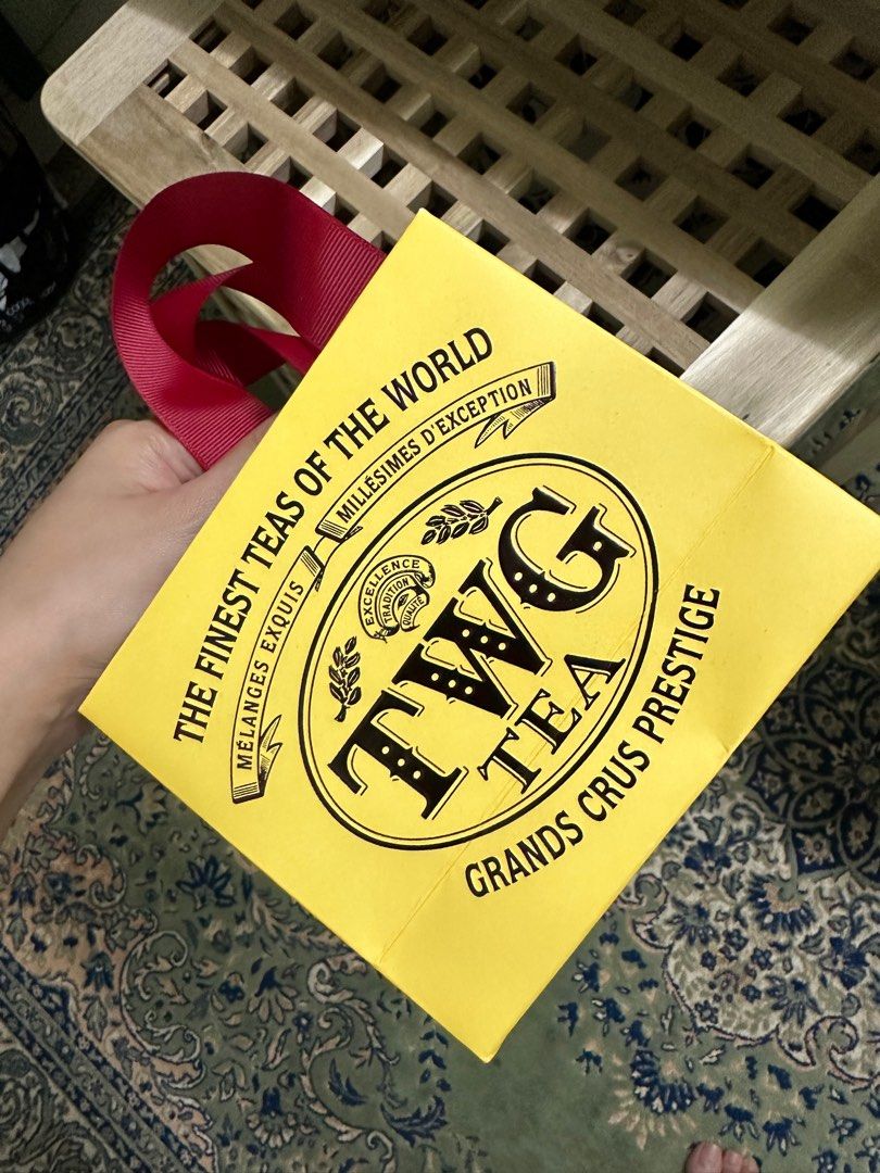 TWG PAPER BAG SMALL, Food & Drinks, Beverages on Carousell