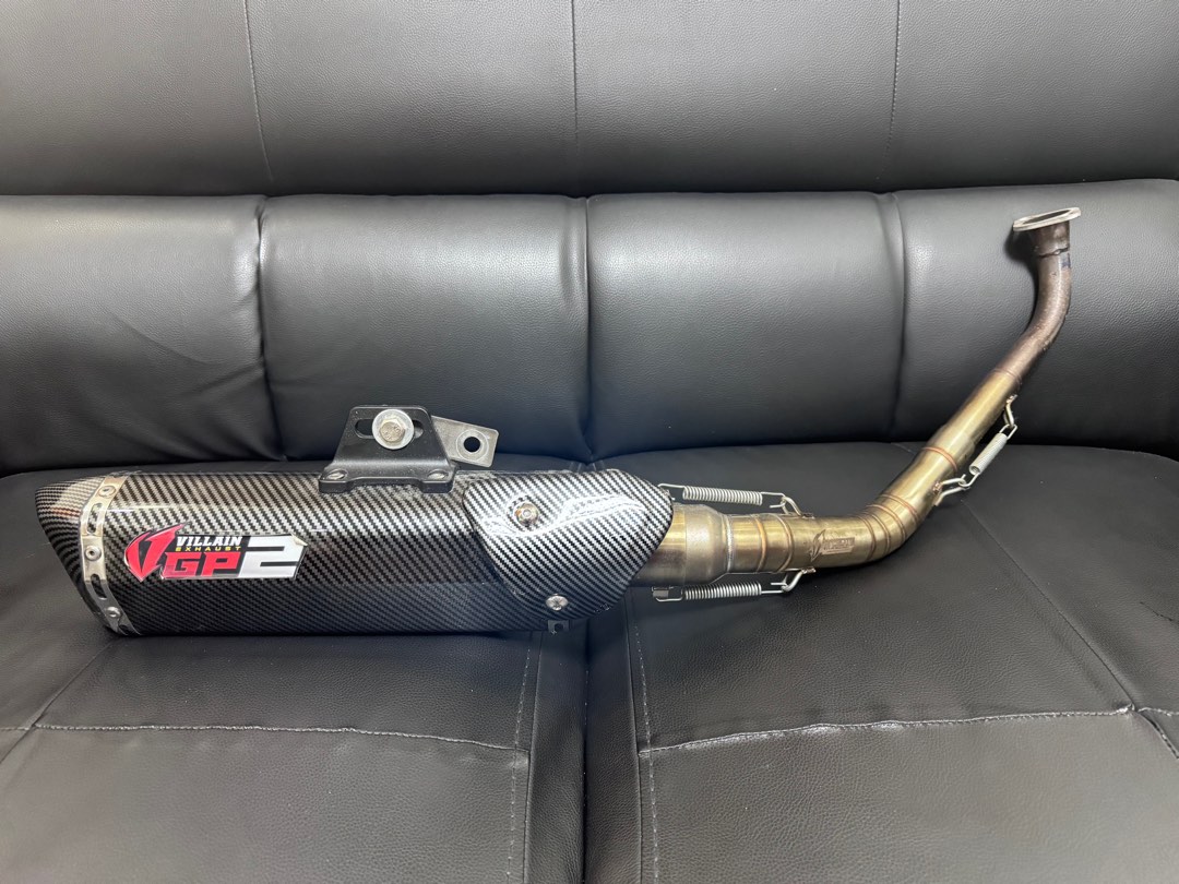 Villain Exhaust/Muffler GP2 NMAX V2, Motorbikes, Motorbike Parts ...
