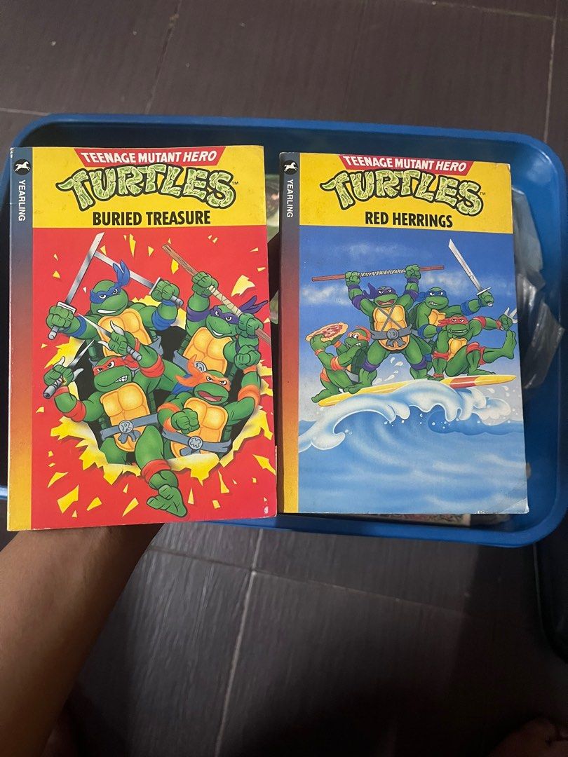 vintage 1990 ninja turtles story comic book, Hobbies & Toys, Books ...