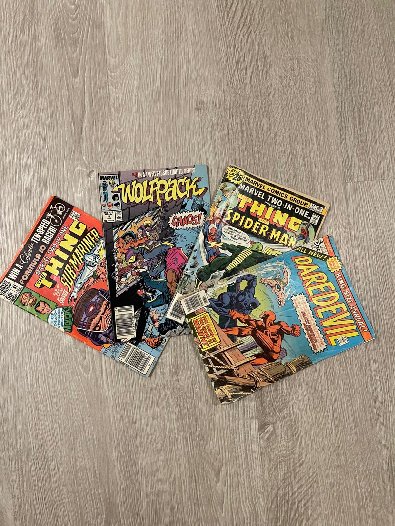 vintage authentic superhero comics comic books, Hobbies & Toys, Books ...