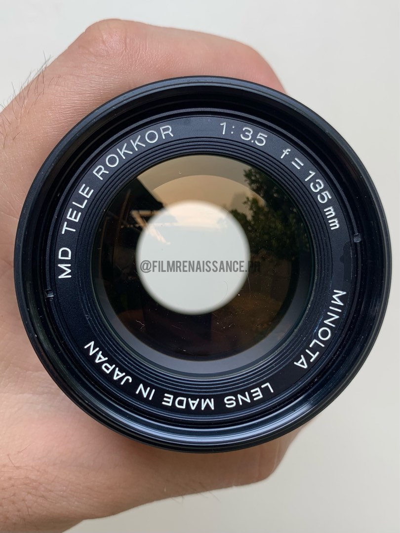 VINTAGE LENS: MINOLTA MD TELE ROKKOR 135mm f3.5, Photography, Lens ...
