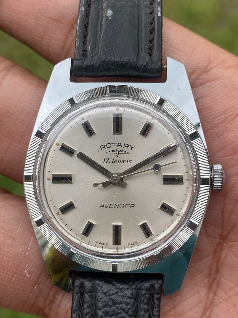 Vintage Rotary Watch Swiss Handwind Movement, Men's Fashion, Watches ...