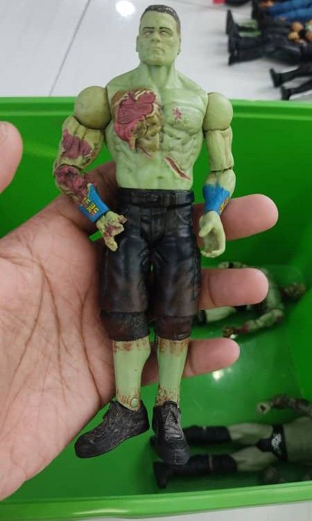 Wrestling Zombie Figure From Mattel, Hobbies & Toys, Toys & Games on ...