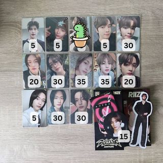 Wts riize riizing boom boom bass impossible sungchan anton eunseok wonbin shotaro pc photocard ...